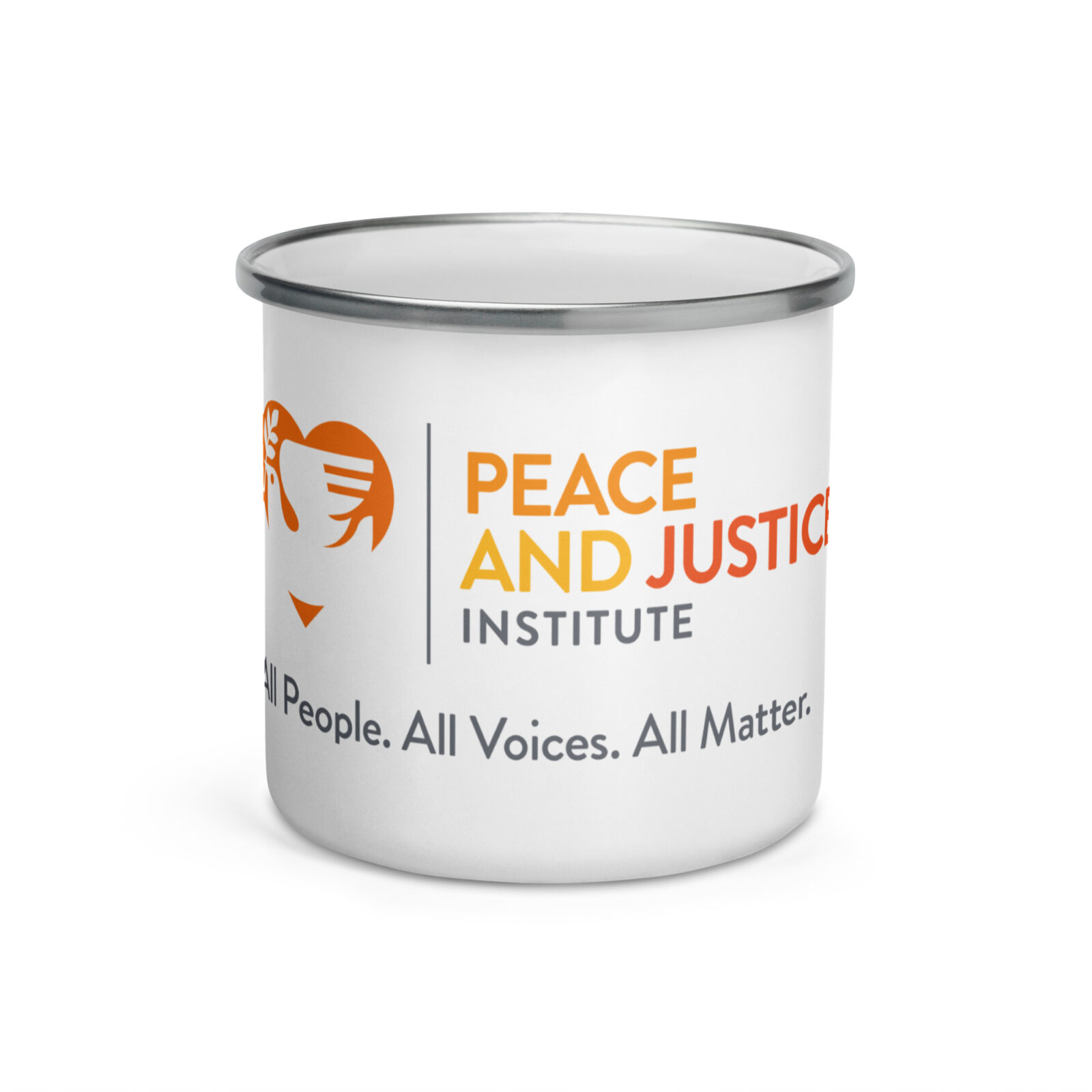 Enamel Mug - Peace and Justice Institute